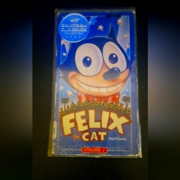 Media | Felix The Cat Cartoon Classics Collection Volume 2 Vhs Tape ...